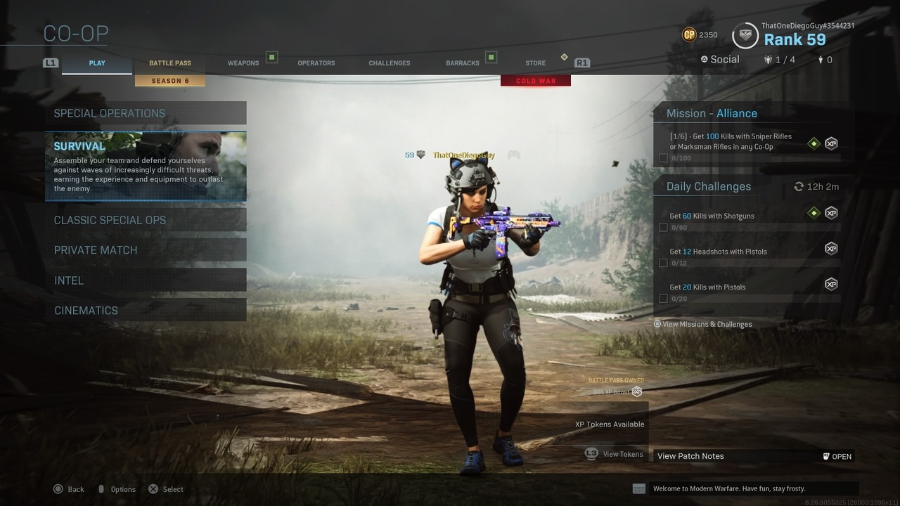 Modern Warfare - How to Play Survival on Xbox and PC | Attack of the Fanboy