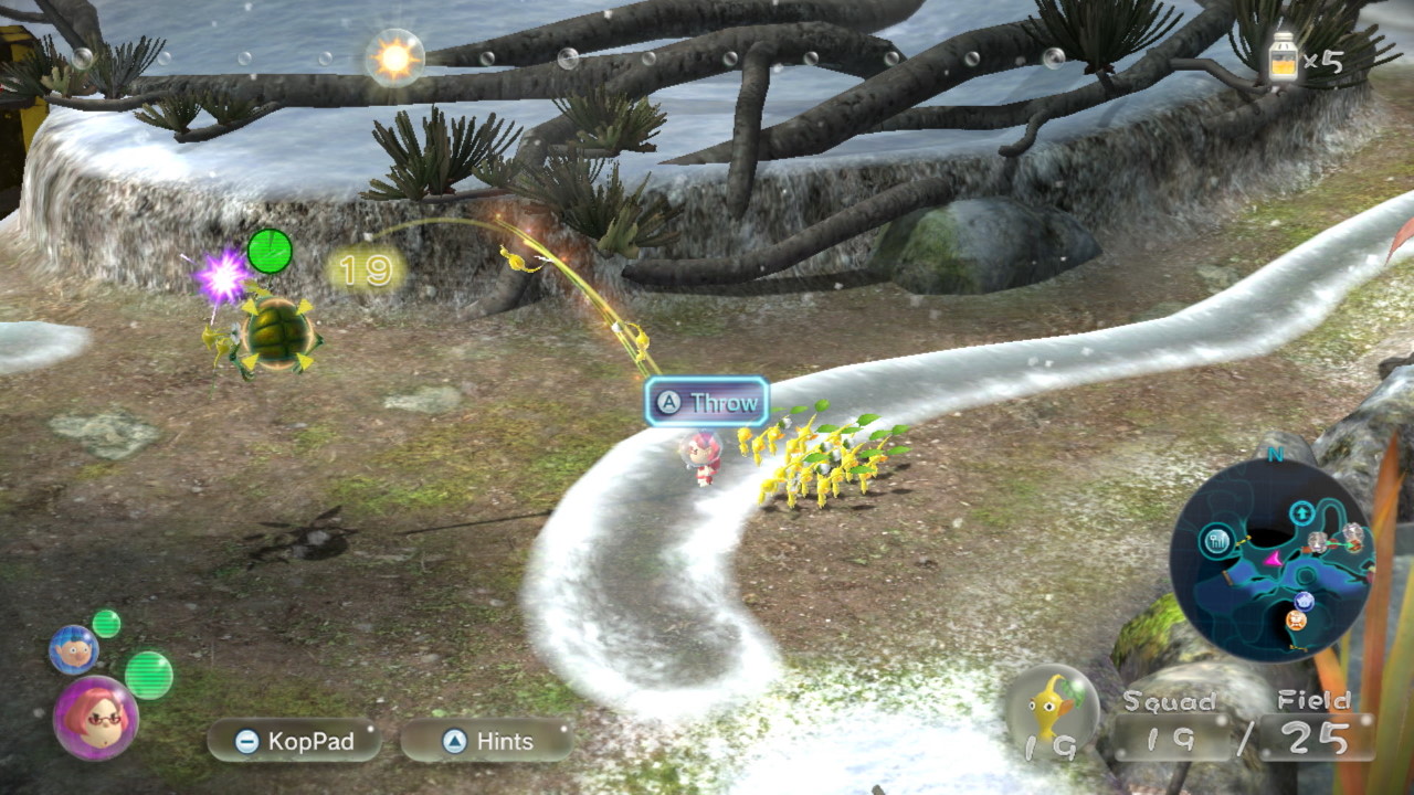 Pikmin 3 Deluxe - How to get Yellow Pikmin and What do they do | Attack ...