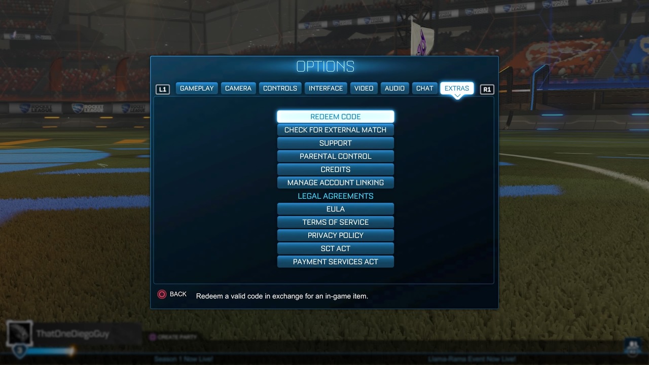 Rocket League Promo Codes List (November 2025)