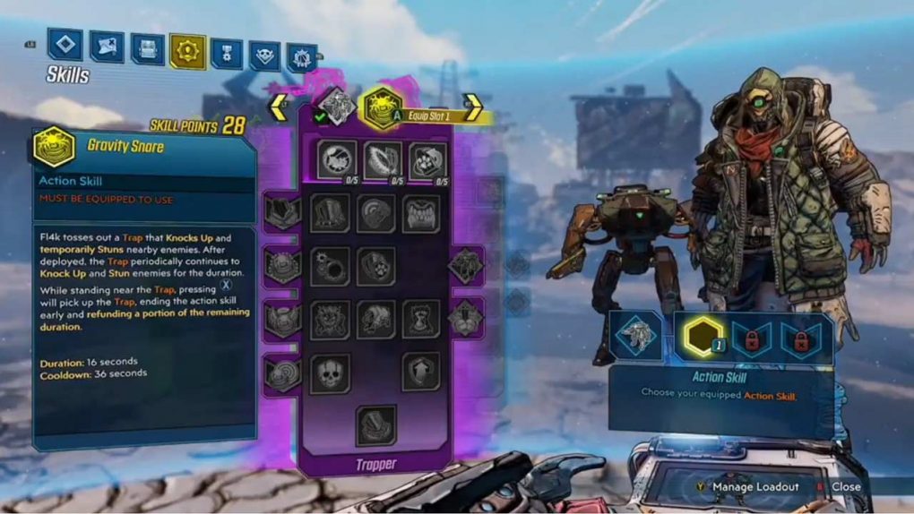 Borderlands 3 - FL4K Trapper Skill Tree Guide | Attack of the Fanboy