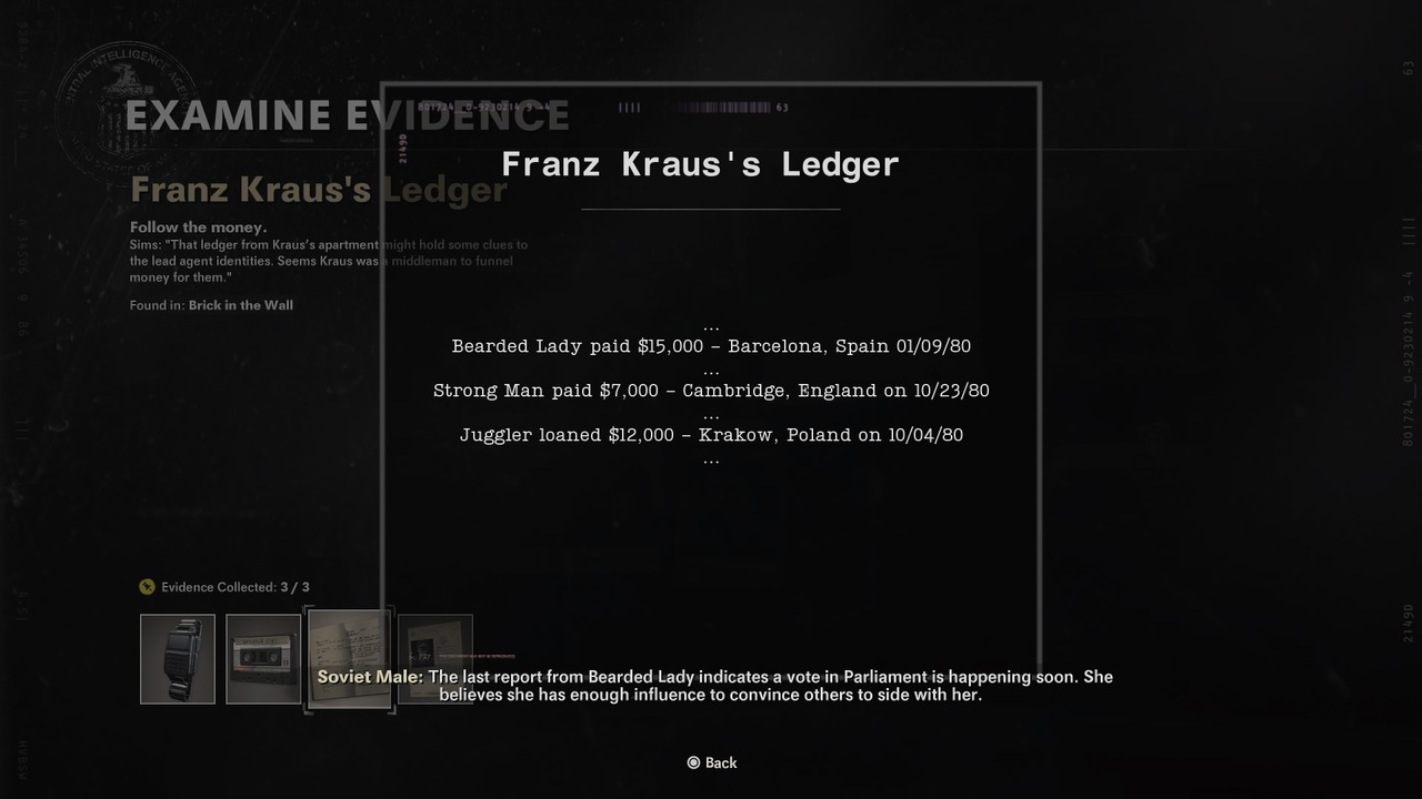 Black Ops Cold War Operation Red Circus Guide: Who Are the Three ...