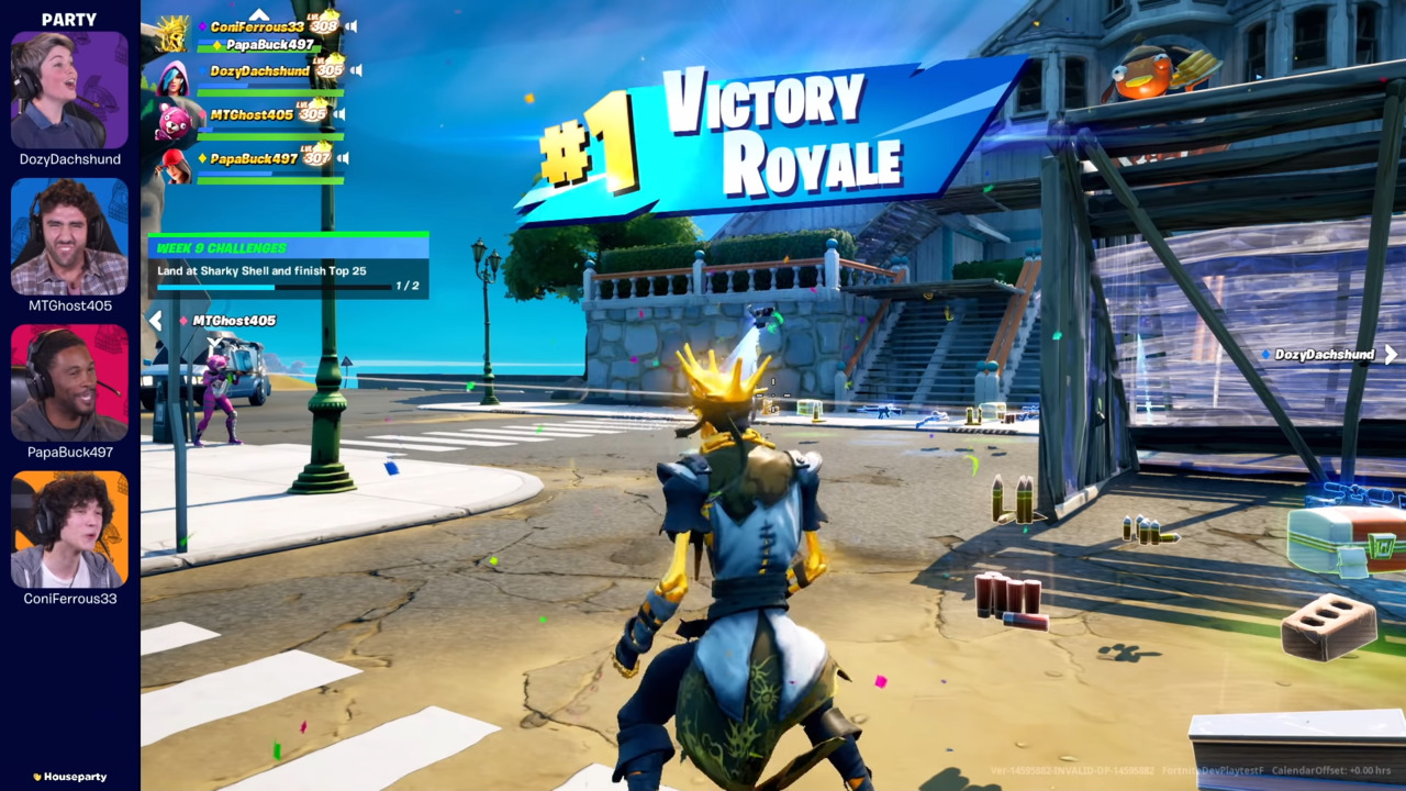 Fortnite - How to Video Chat With Houseparty | Attack of the Fanboy