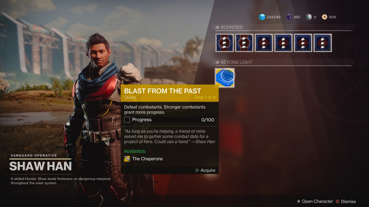 Destiny 2 Beyond Light - How to Unlock Chaperone Exotic Shotgun ...