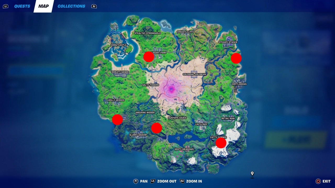 Fortnite Snowmando Outpost Locations: Operation Snowdown Challenge ...