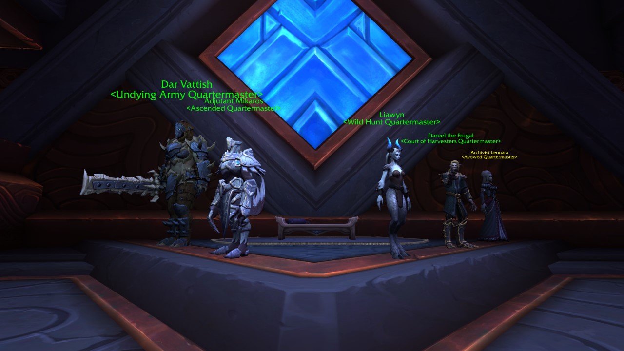 World of Warcraft Shadowlands - Where to Find Covenant Reputation ...