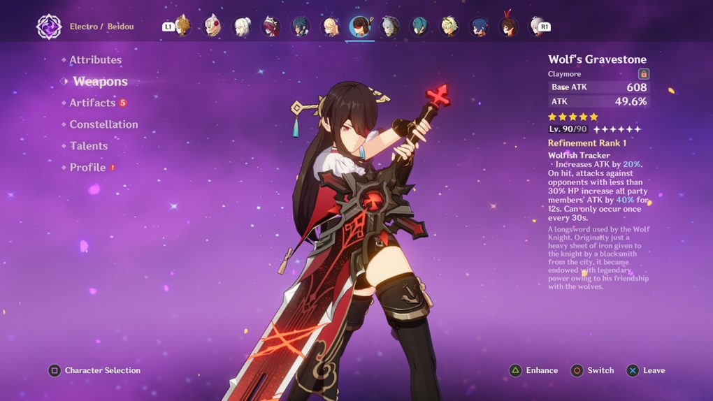 The Best Beidou Build in Genshin Impact: Weapons, Artifacts, and More ...