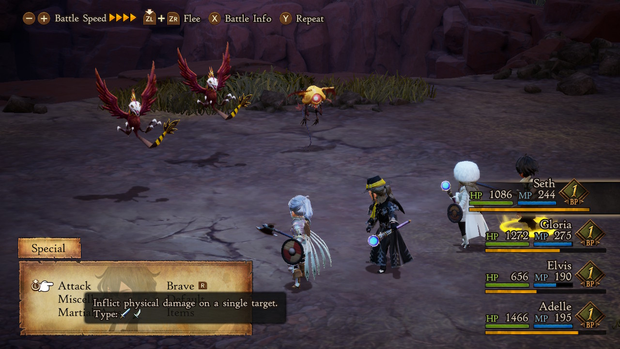 Bravely Default 2: How to Get Roc Tail Feathers | Attack of the Fanboy