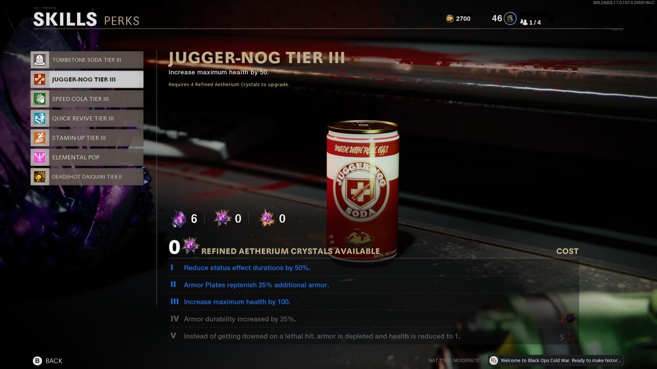 Black Ops Cold War Zombies: All Tier IV and V Perks | Attack of the Fanboy