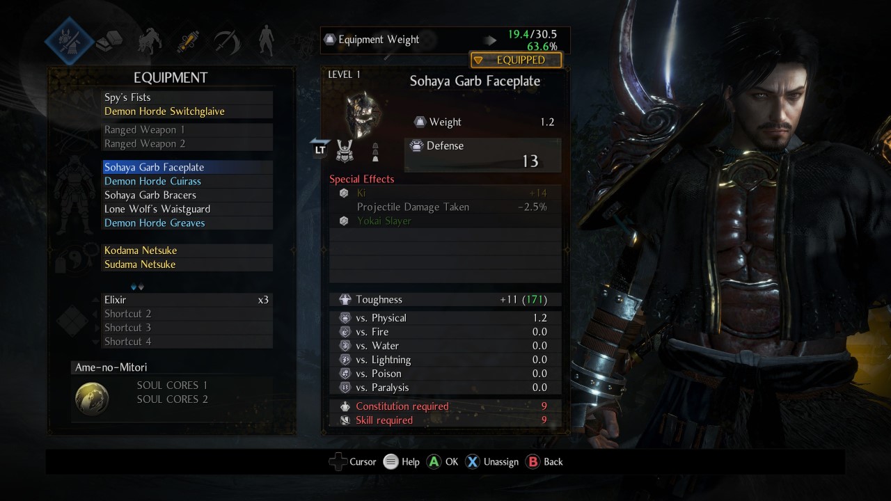 Nioh 2: Complete Edition - How to Hide Headgear | Attack of the Fanboy