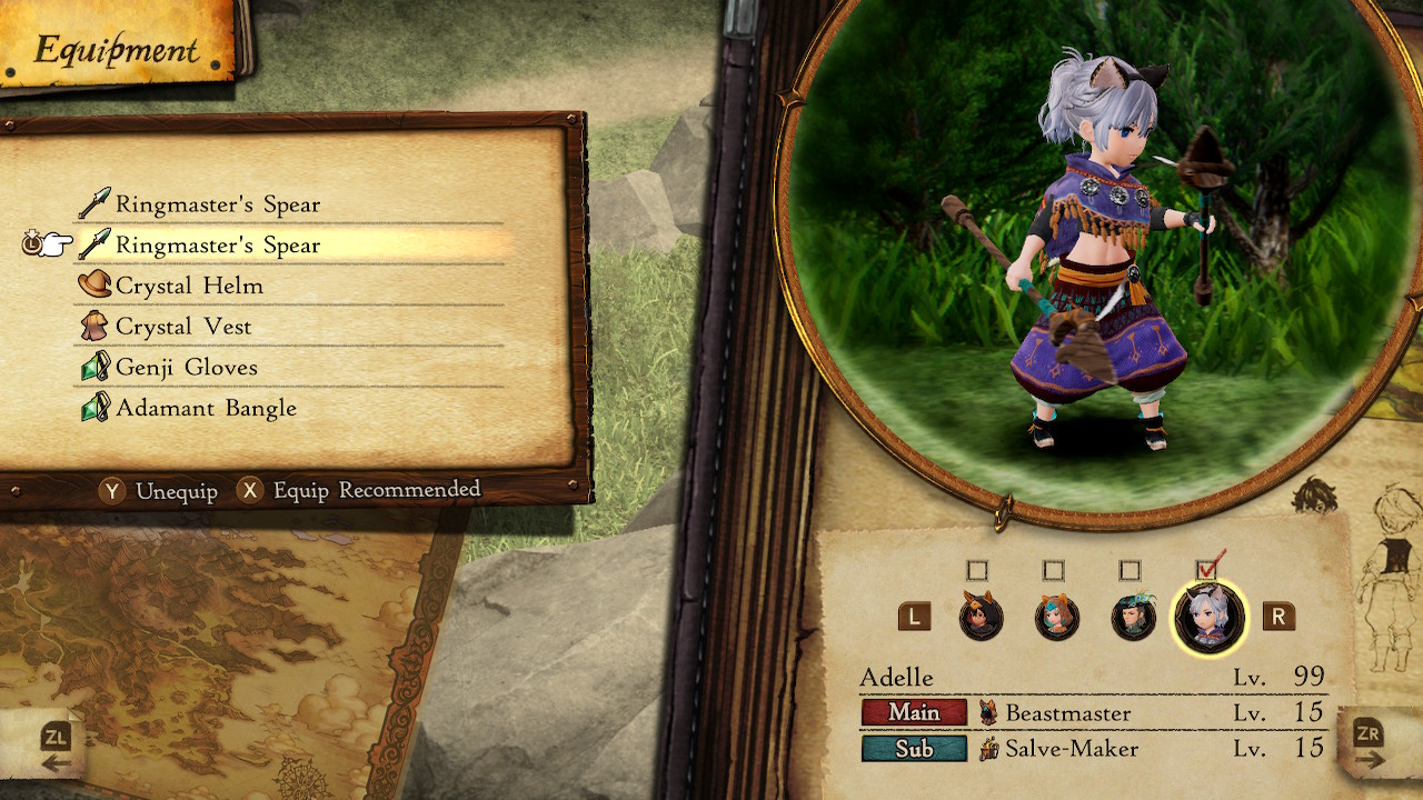 Bravely Default 2 Beastmaster Job Weapon - How to Earn the Ringmaster's ...