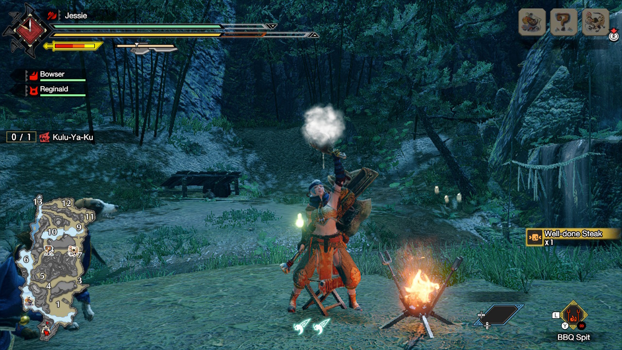 Monster Hunter Rise: How to Get a Well-Done Steak | Attack of the Fanboy