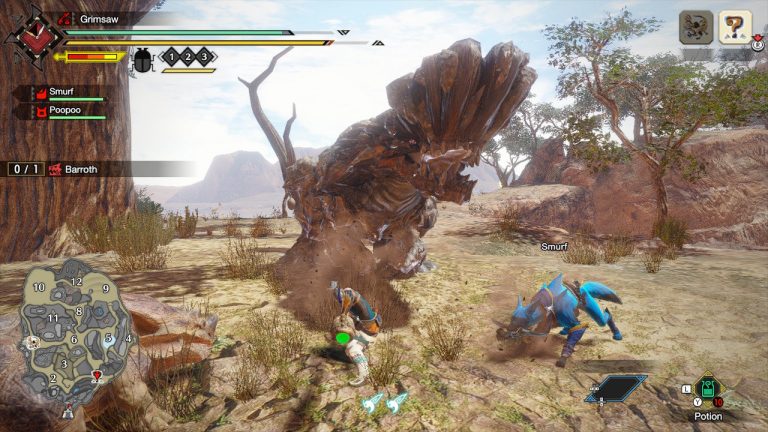 Monster Hunter Rise: How to Beat Barroth | Attack of the Fanboy