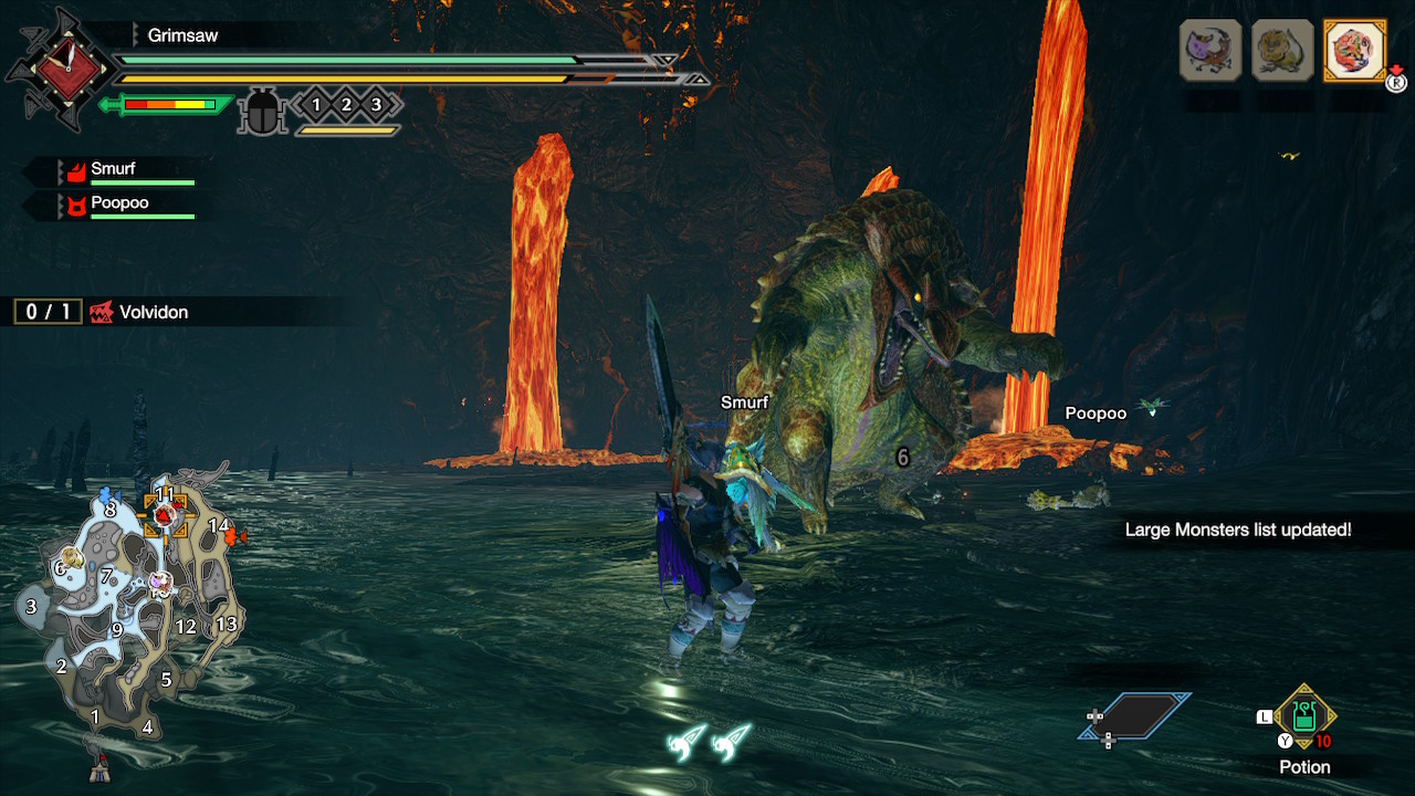 Monster Hunter Rise: How to Beat Volvidon | Attack of the Fanboy