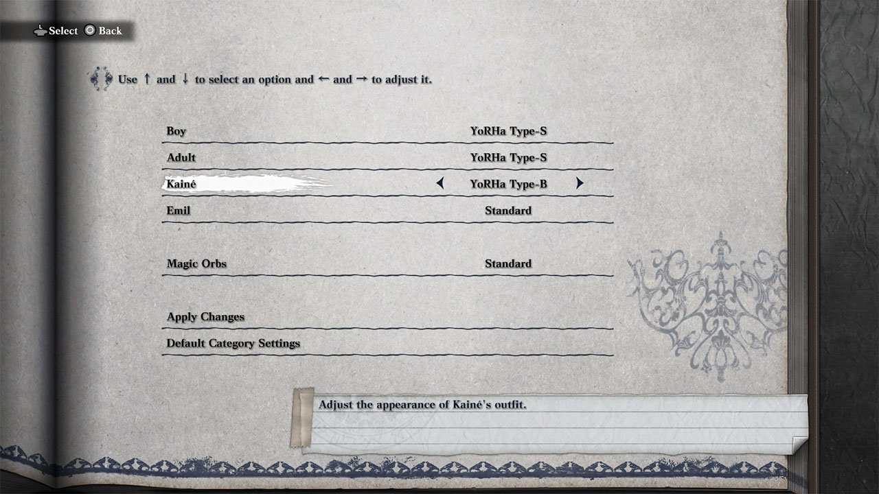 NieR Replicant - How To Unlock and Change Outfits | Attack of the Fanboy