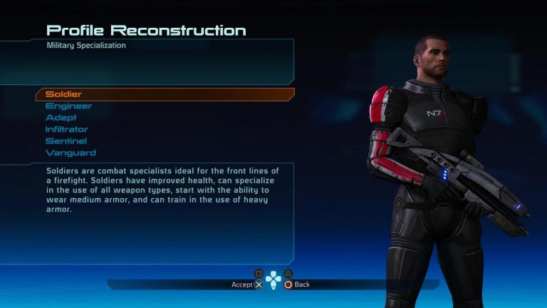 Mass Effect Character Creation Guide: Best Pre-Service History ...
