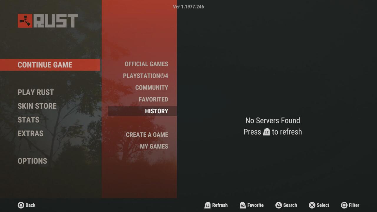 Rust Console Edition: How to Find a Server You've Played on Before ...