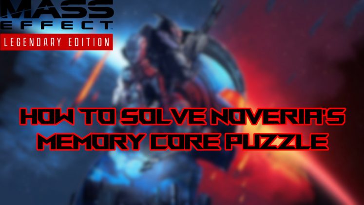 Mass Effect Legendary Edition: Noveria Puzzle Solution | Attack of the ...