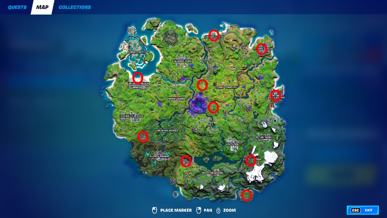 Fortnite: Where to Upgrade Weapons at Upgrade Benches | Attack of the ...