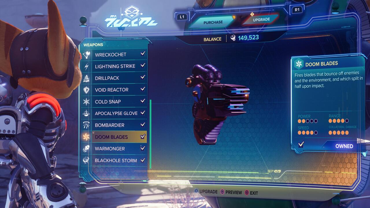 Ratchet and Clank Rift Apart: All Weapons and How to Get Them | Attack ...