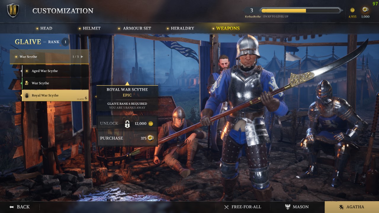 Chivalry 2 Weapons List: All Available Weapons | Attack of the Fanboy