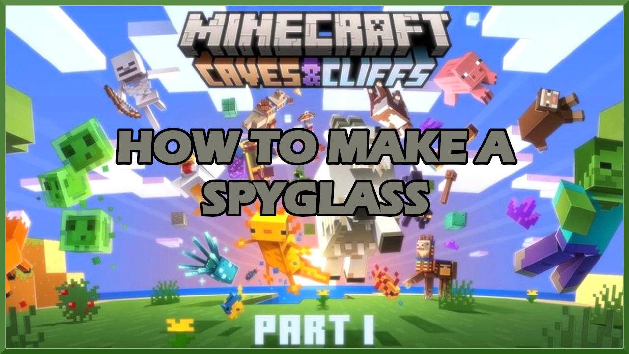 Minecraft: How to Make a Spyglass | Attack of the Fanboy