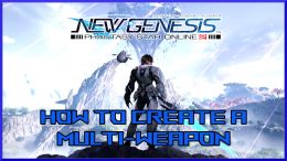 PSO2 New Genesis: How to Make a Multi-Weapon | Attack of the Fanboy