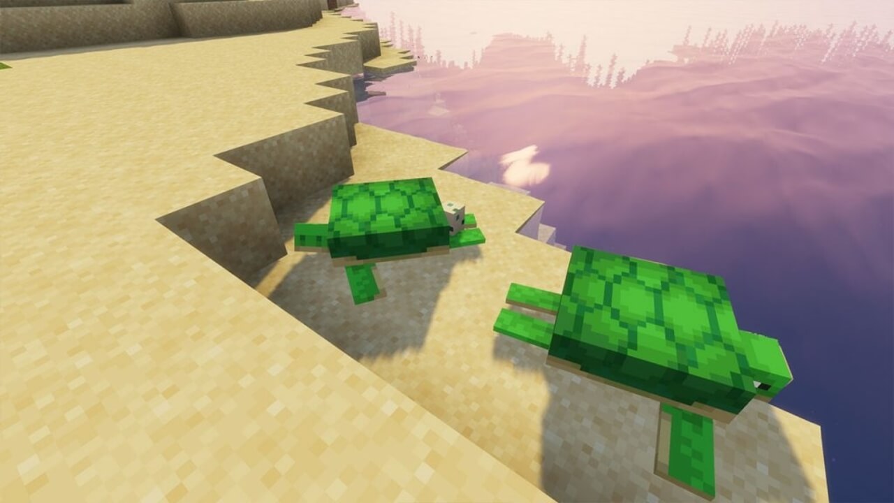 Minecraft - How to Catch and Breed Turtles | Attack of the Fanboy