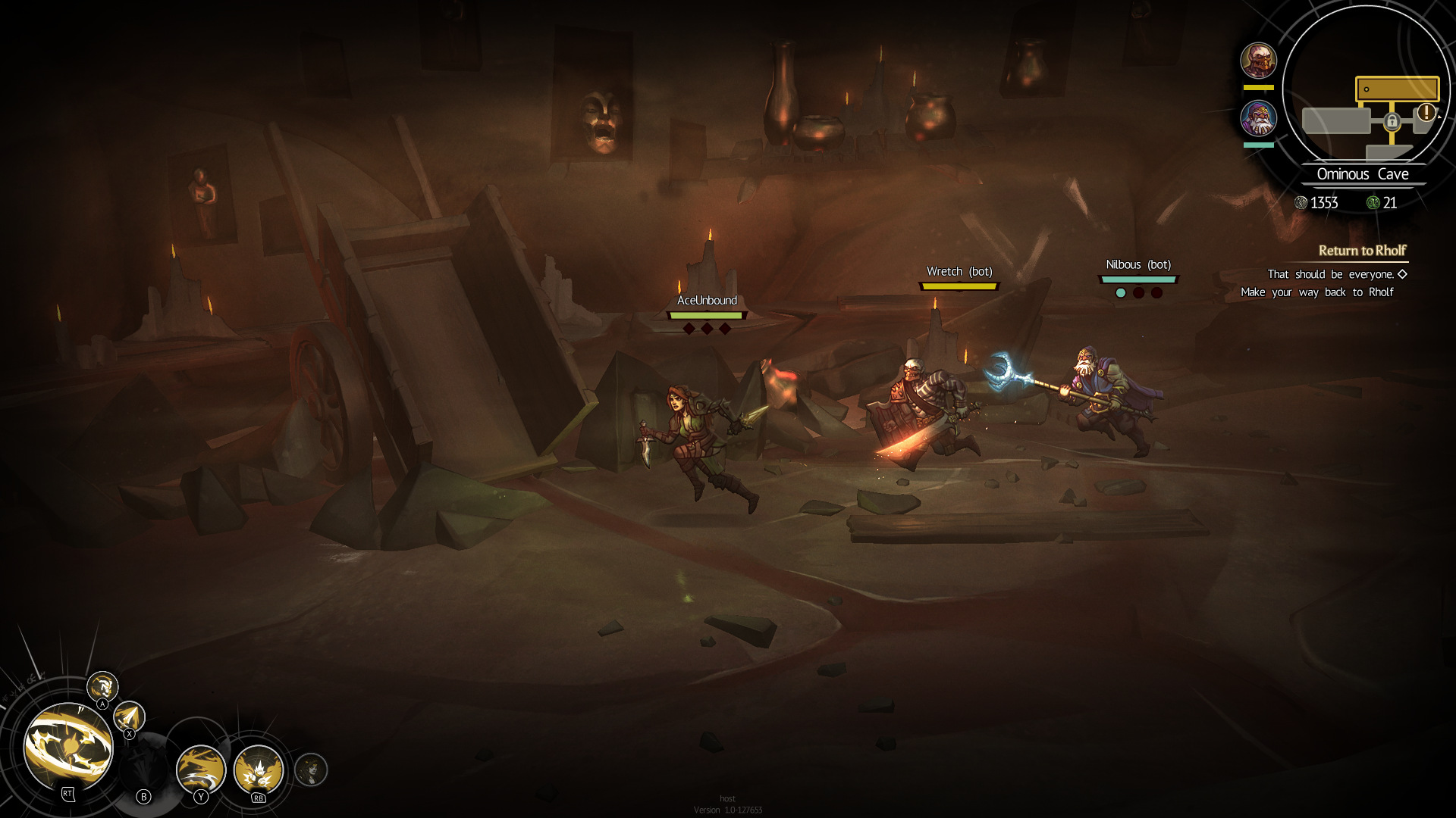 Blightbound On Steam is Almost an Unplayable Mess