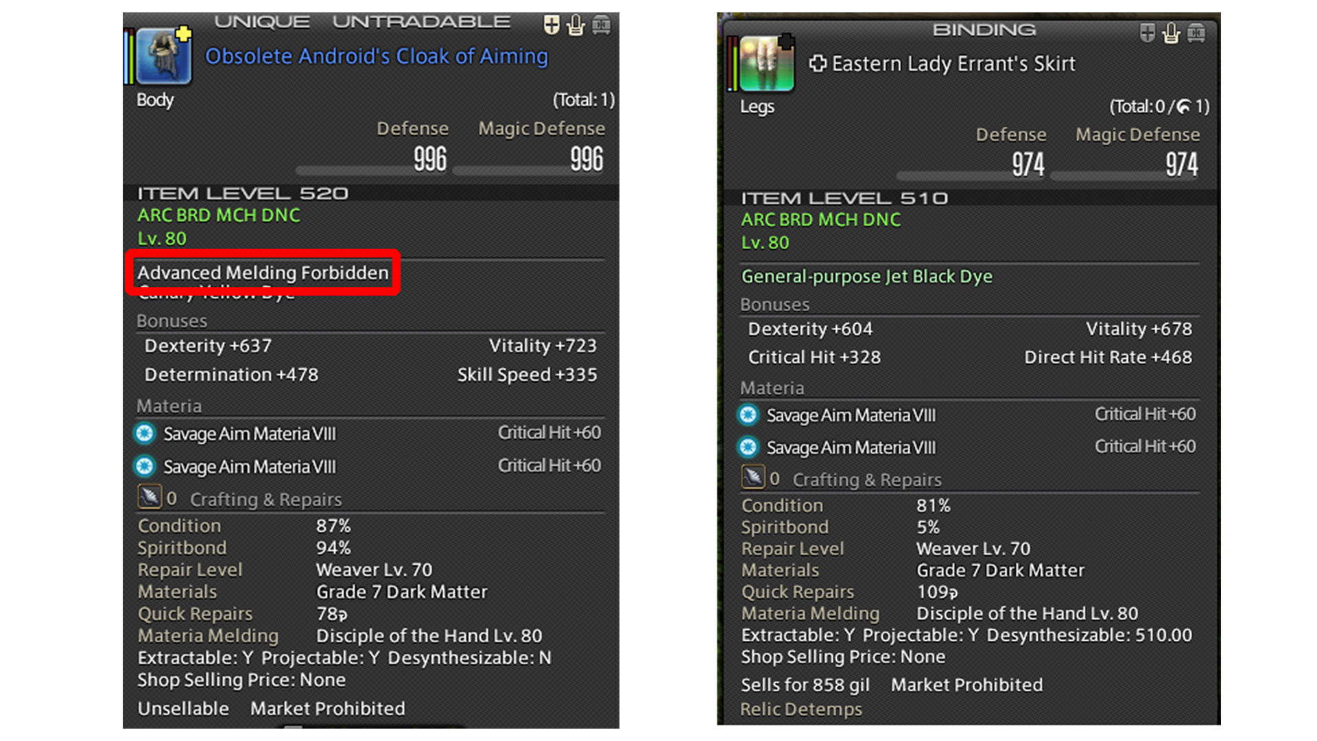 FFXIV Materia Explained: How to Apply Materia to Gear