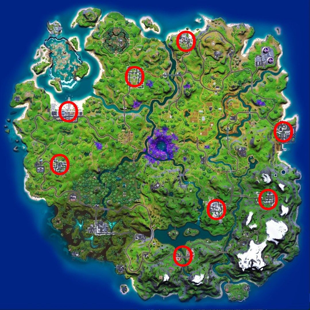 Fortnite Coin Locations: Where to Place Coins Around the Map