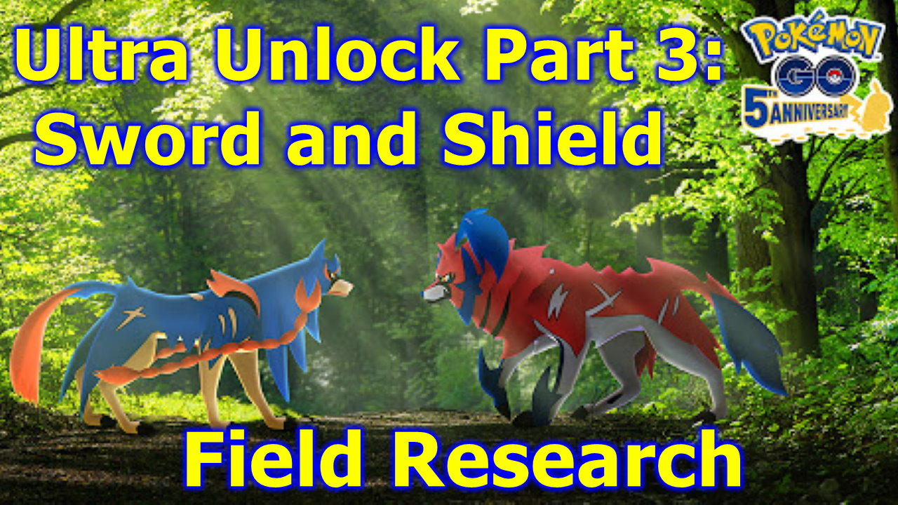 Pokémon GO Ultra Unlock Part 3: Sword and Shield Field Research Rewards ...