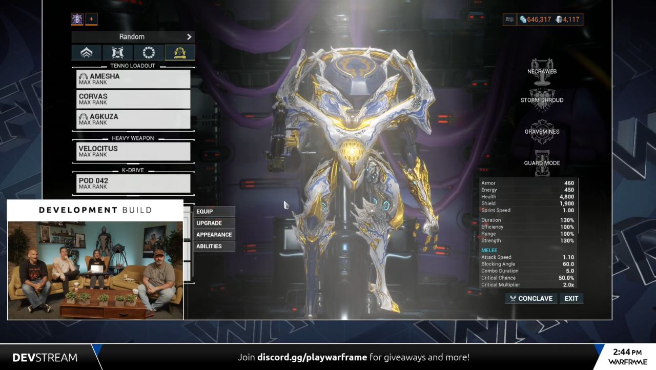 Warframe: Nidus Prime New Details Revealed