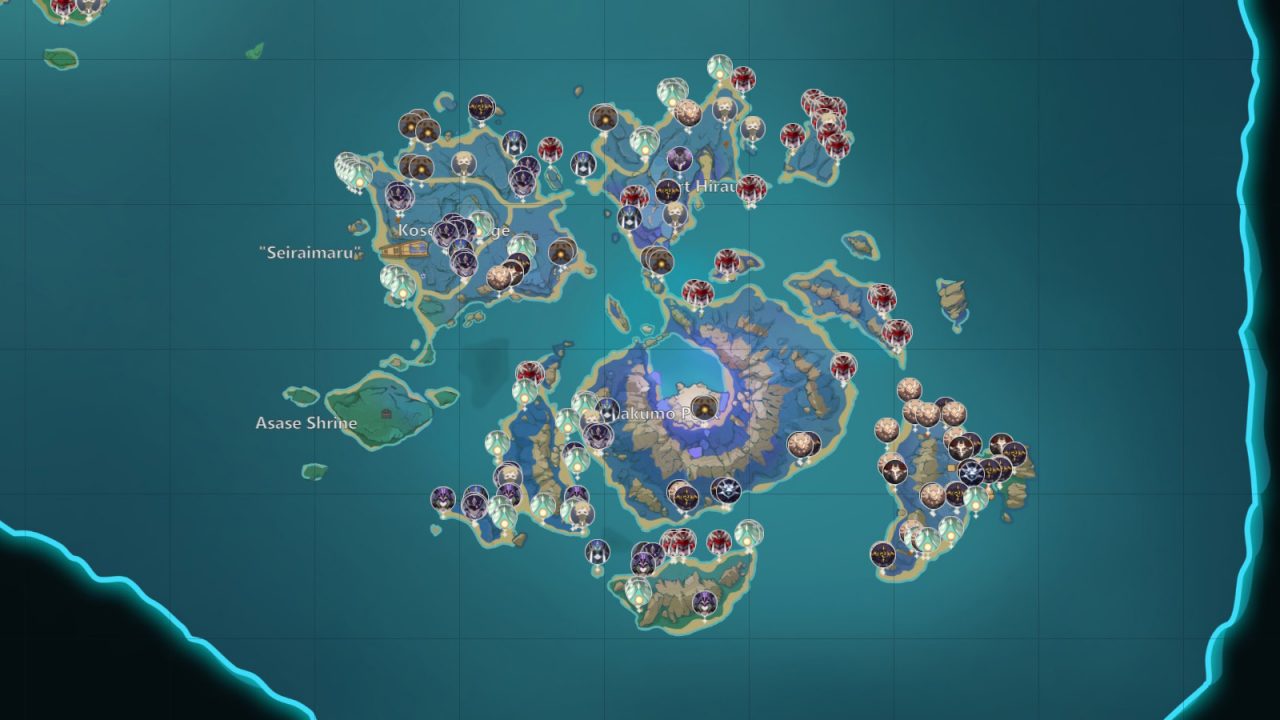 Genshin Impact Amakumo Fruit Locations: Where to Find Baal Ascension ...