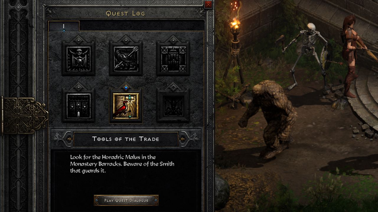Diablo 2 Resurrected: How to Find the Monastery Barracks and Monastery ...