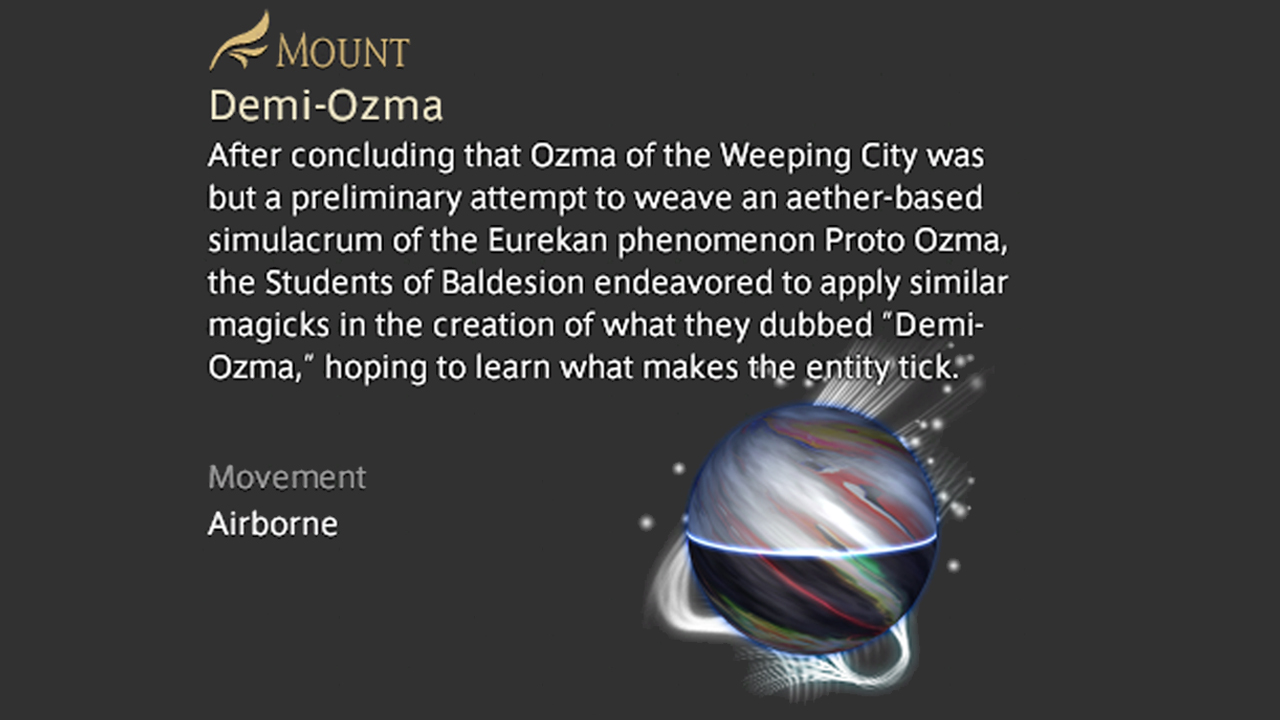 Final Fantasy XIV: How to Get the Demi-Ozma Mount | Attack of the Fanboy