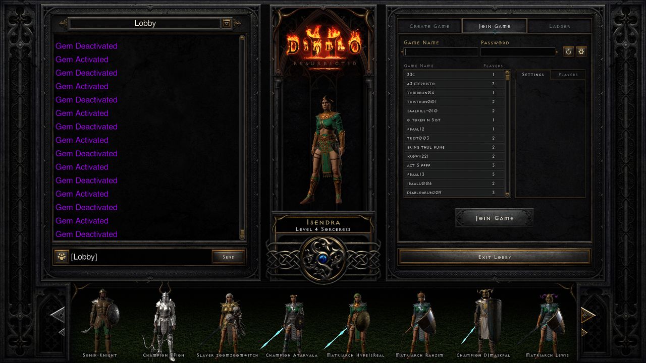 Diablo 2 Resurrected: Gem Activated Meaning | Attack of the Fanboy