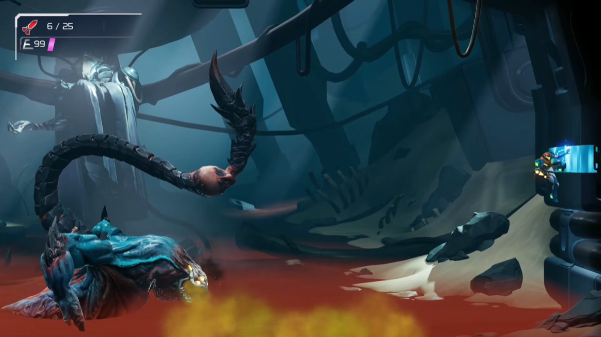 Metroid Dread: How to Beat Corpius, the First Boss | Attack of the Fanboy