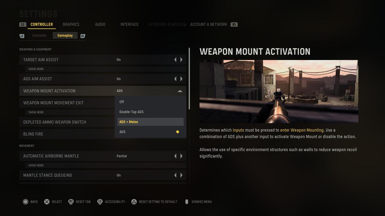 How to Change Slide and Mount Controls in Call of Duty: Vanguard ...