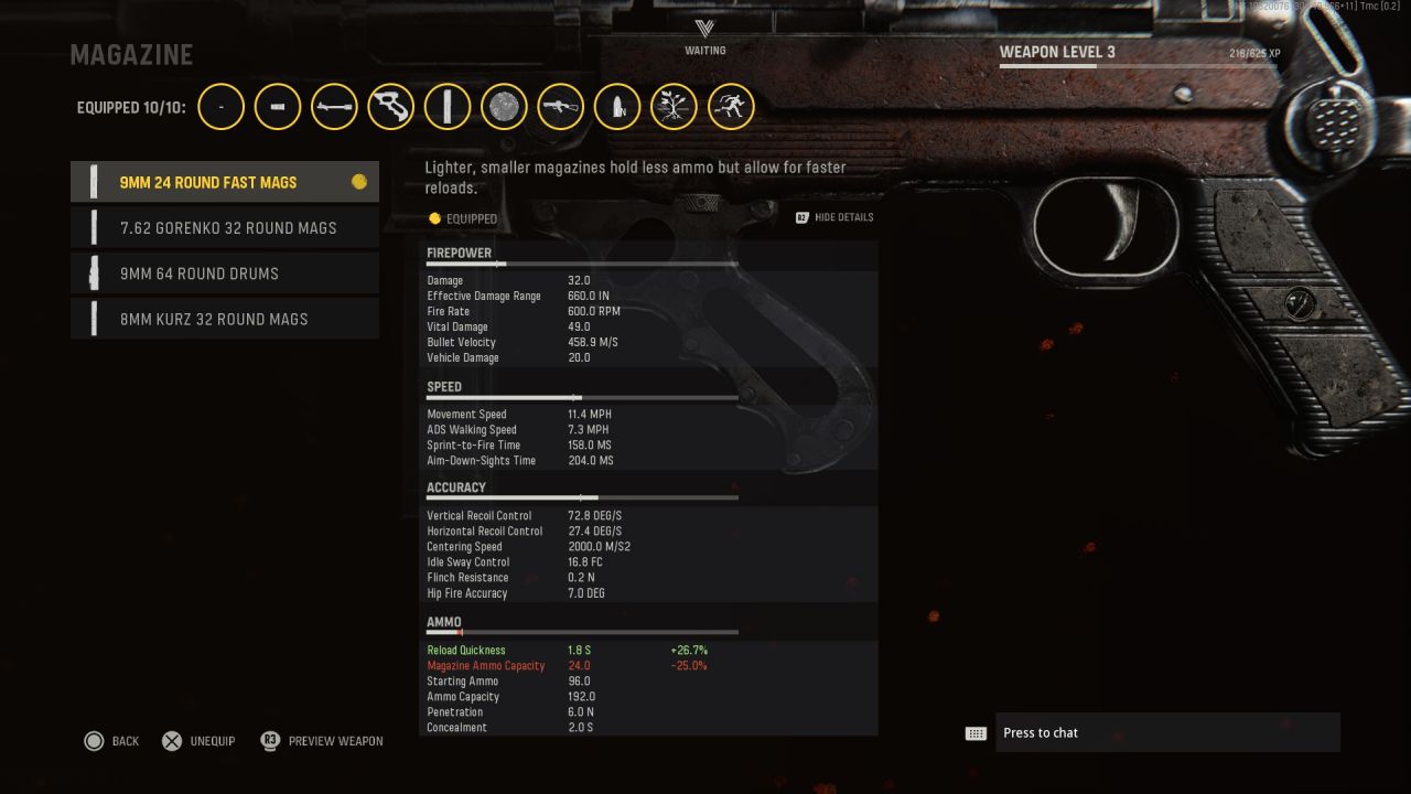 Best Vanguard MP-40 Loadout: Attachments, Perks, Class Setup | Attack ...