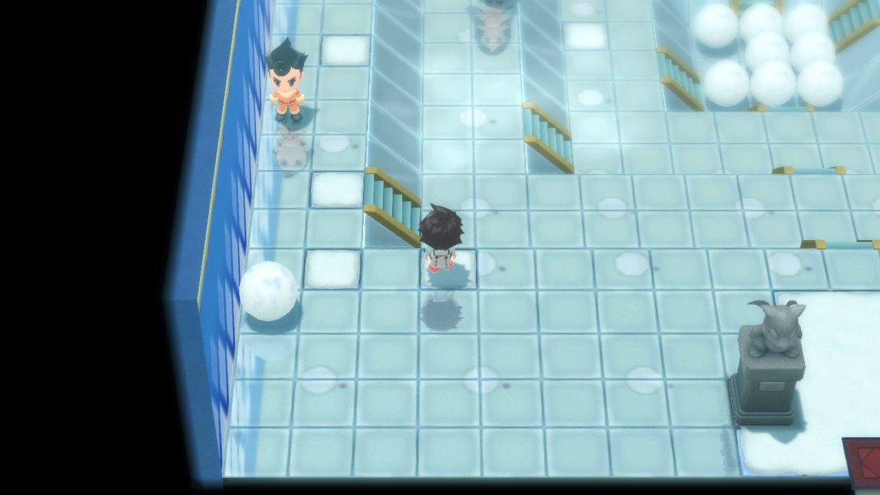 Snowpoint City Gym Ice Puzzle Solution in Pokémon Brilliant Diamond and ...