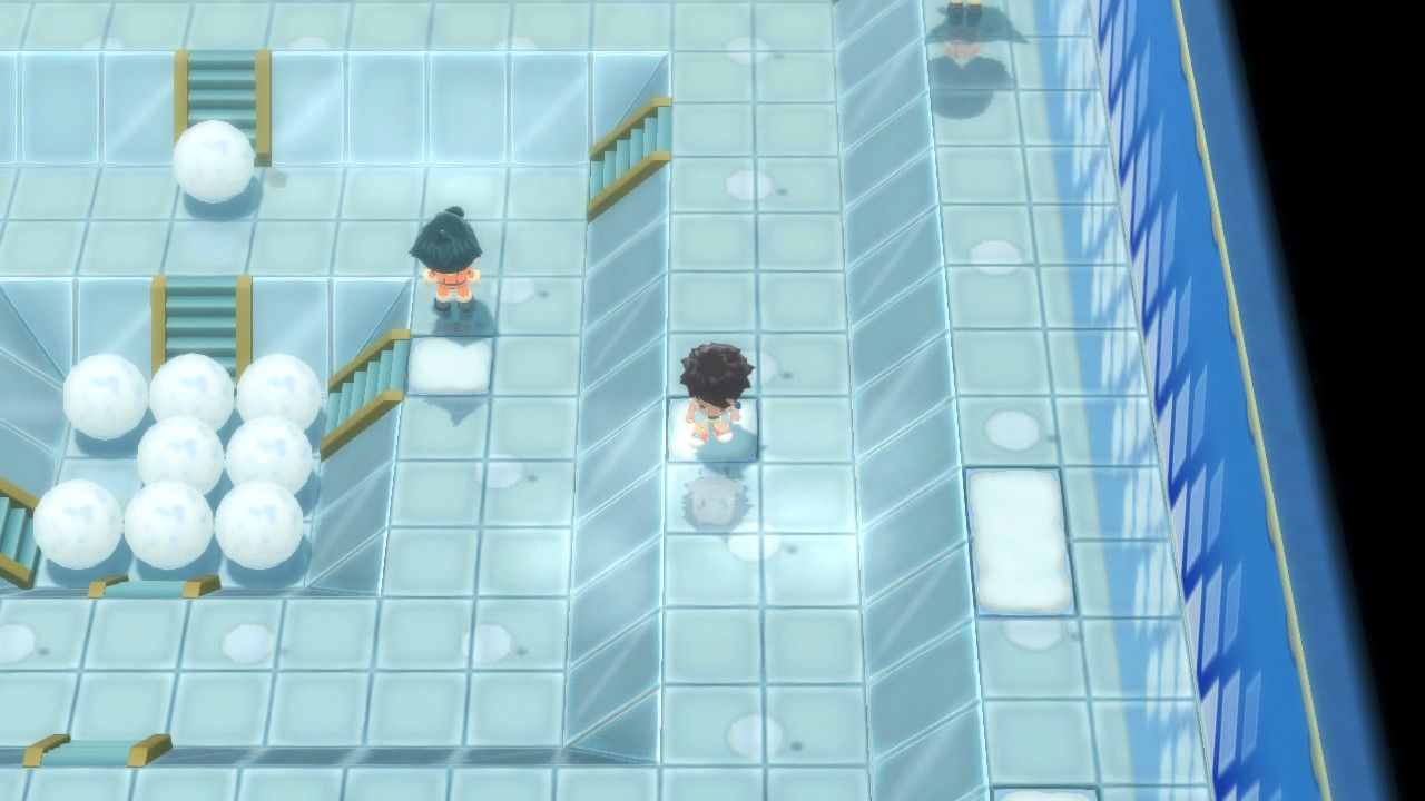 Snowpoint City Gym Ice Puzzle Solution in Pokémon Brilliant Diamond and ...
