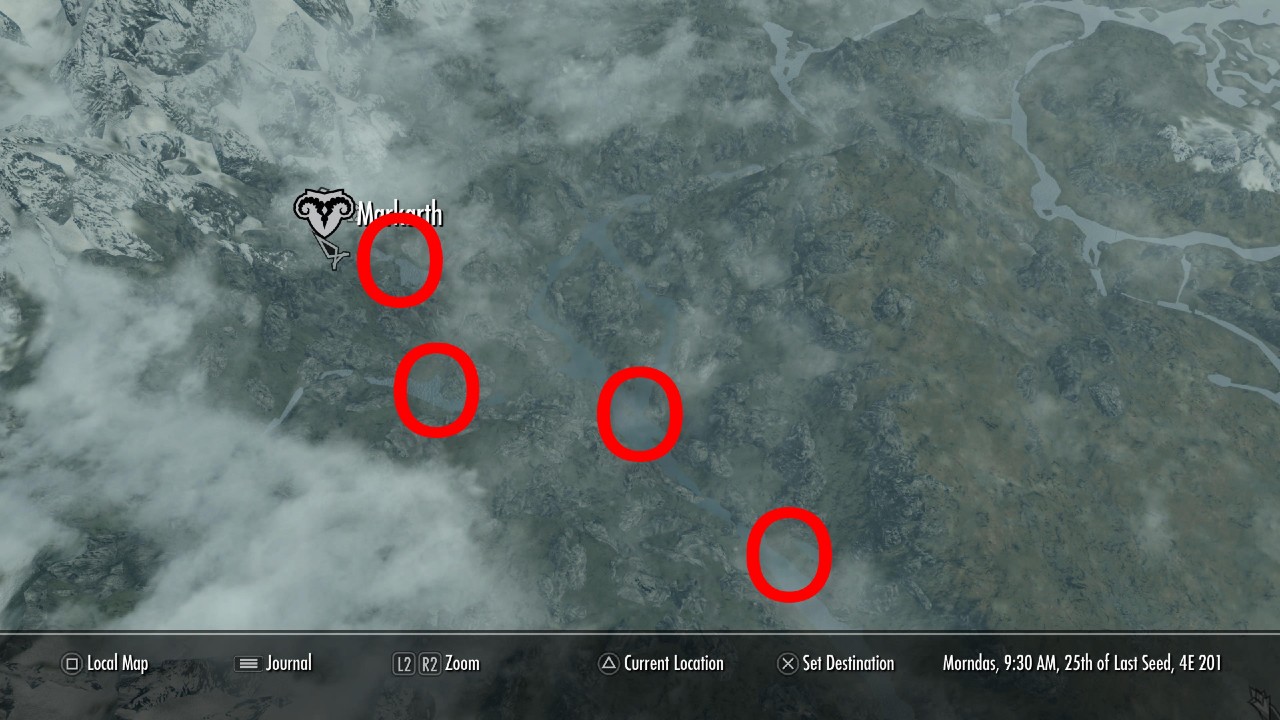 Skyrim Fishing Spots: All Fishing Locations Map | Attack of the Fanboy