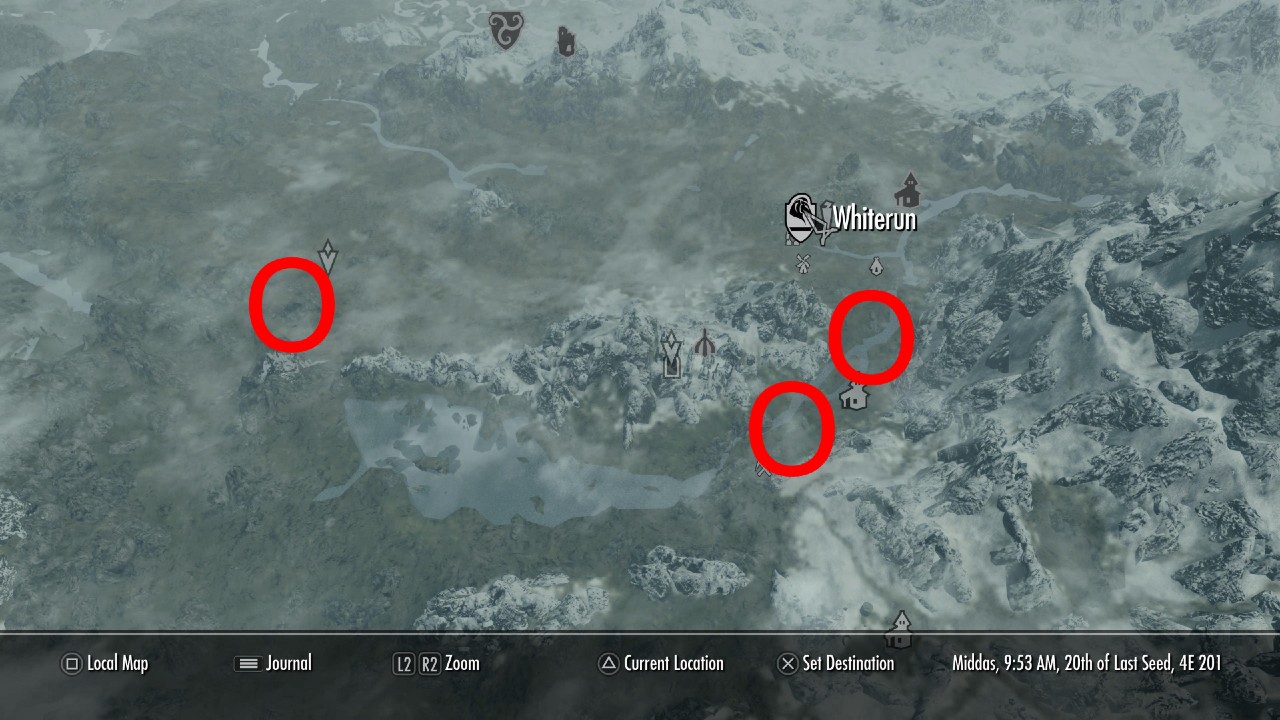 Skyrim Fishing Spots: All Fishing Locations Map | Attack of the Fanboy