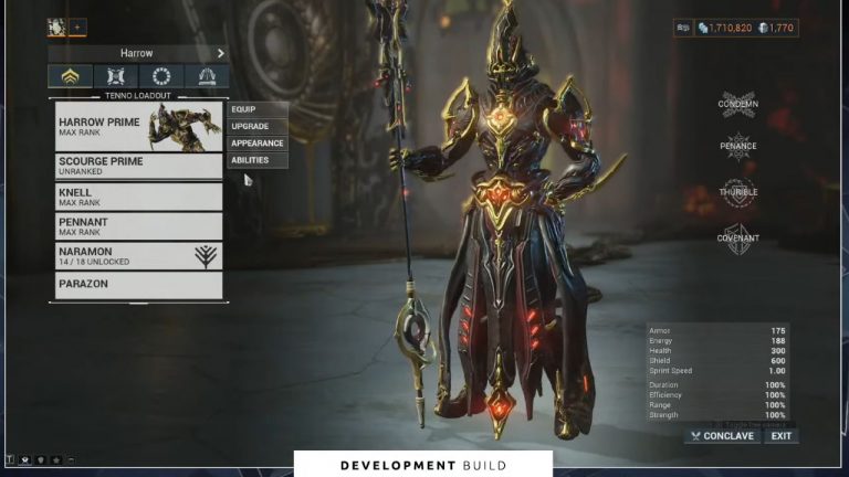 Harrow Prime in Warframe: How to Get and More | Attack of the Fanboy