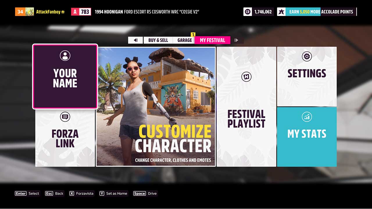 Forza Horizon 5 Character Customization Guide - Change Name, Appearance ...