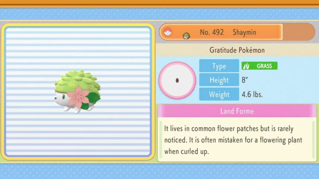 Pokemon BDSP: How to Change Shaymin Form | Attack of the Fanboy