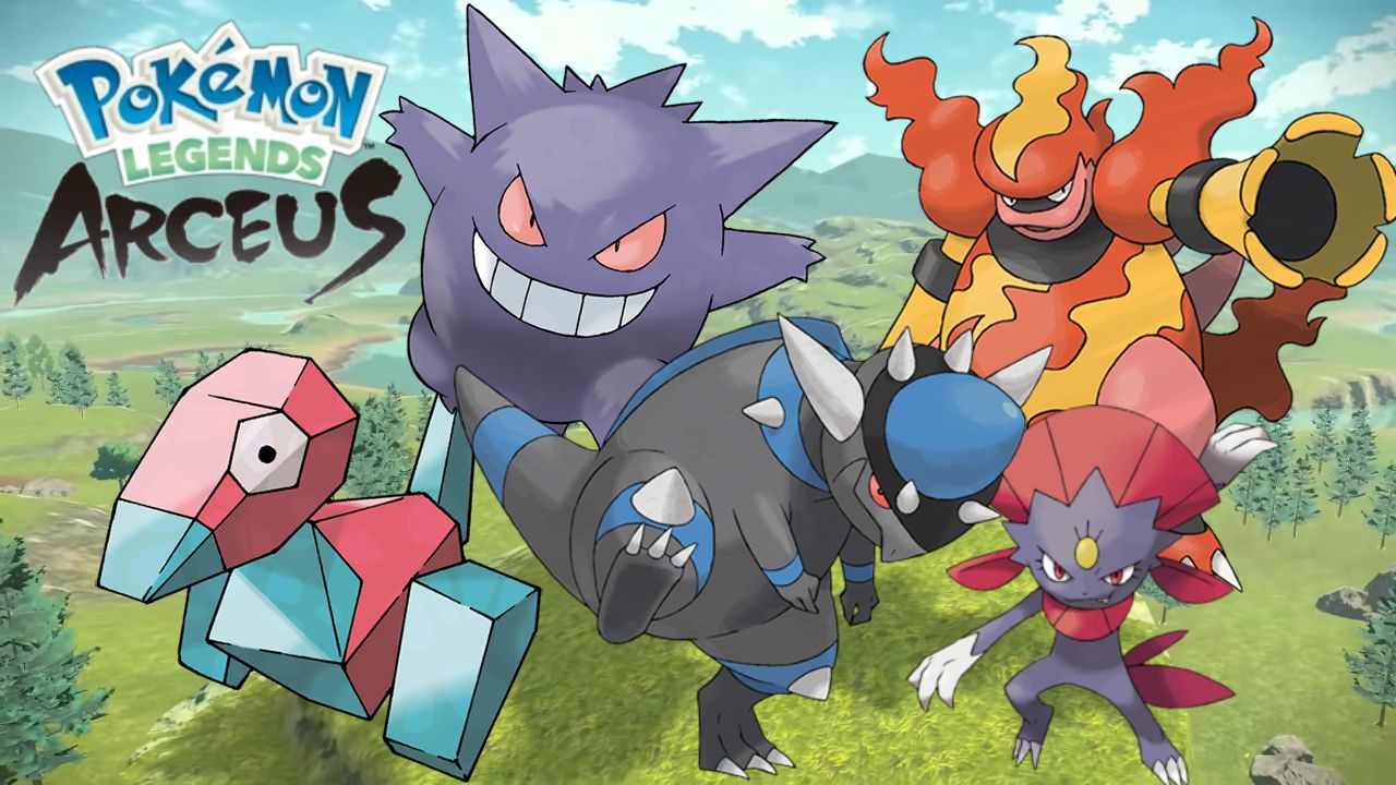 Pokemon Legends Arceus: All Space Time Distortion Pokemon | Attack of ...