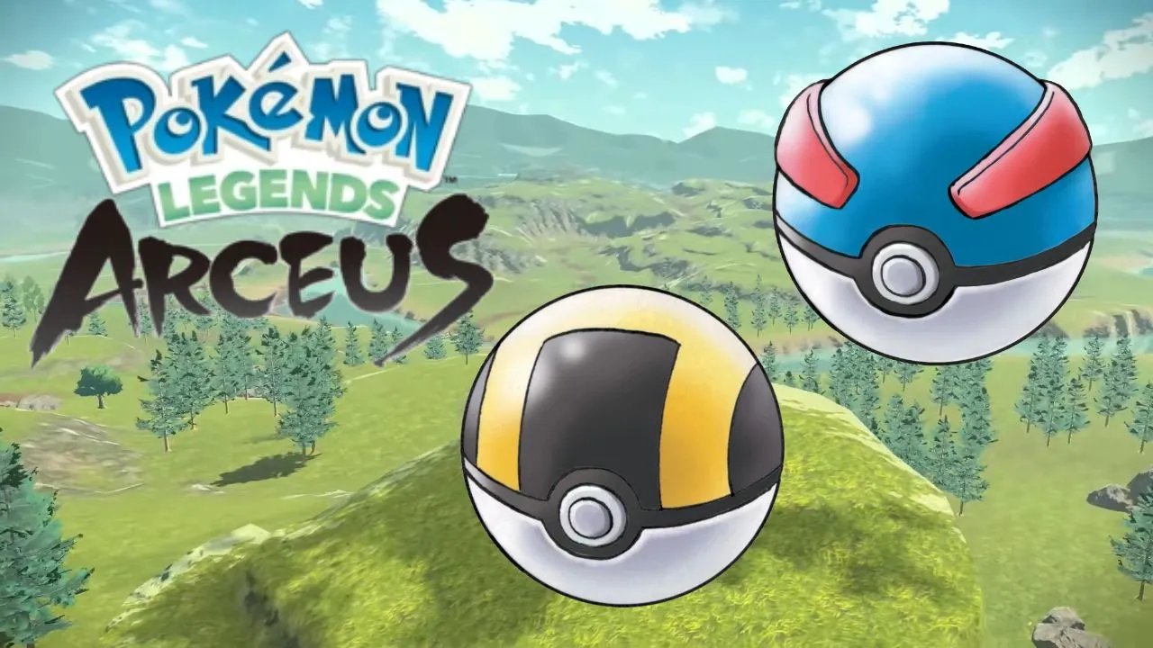Pokemon Legends Arceus: How to Get Great Balls and Ultra Balls | Attack ...