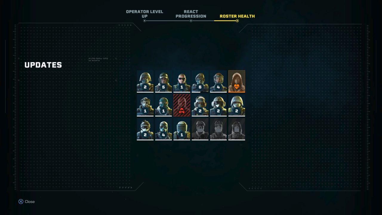 Rainbow Six Extraction: Operator Status Explained | Attack of the Fanboy