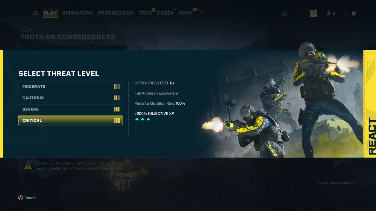 How to Unlock Harder Difficulties in Rainbow Six Extraction | Attack of ...